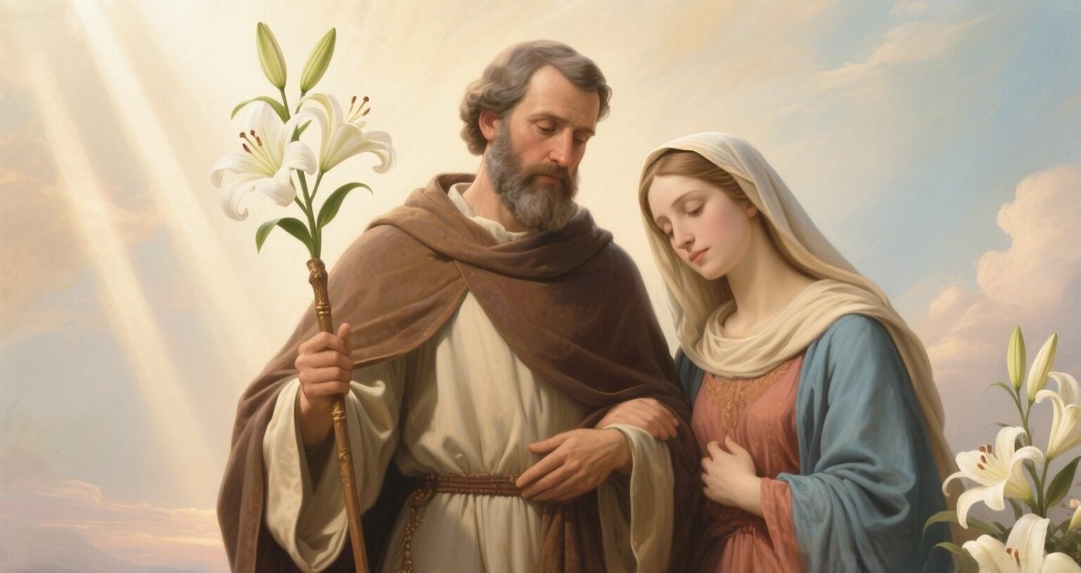 St. Joseph and the Symbolism of Lilies: Faith, Purity, and Divine ...