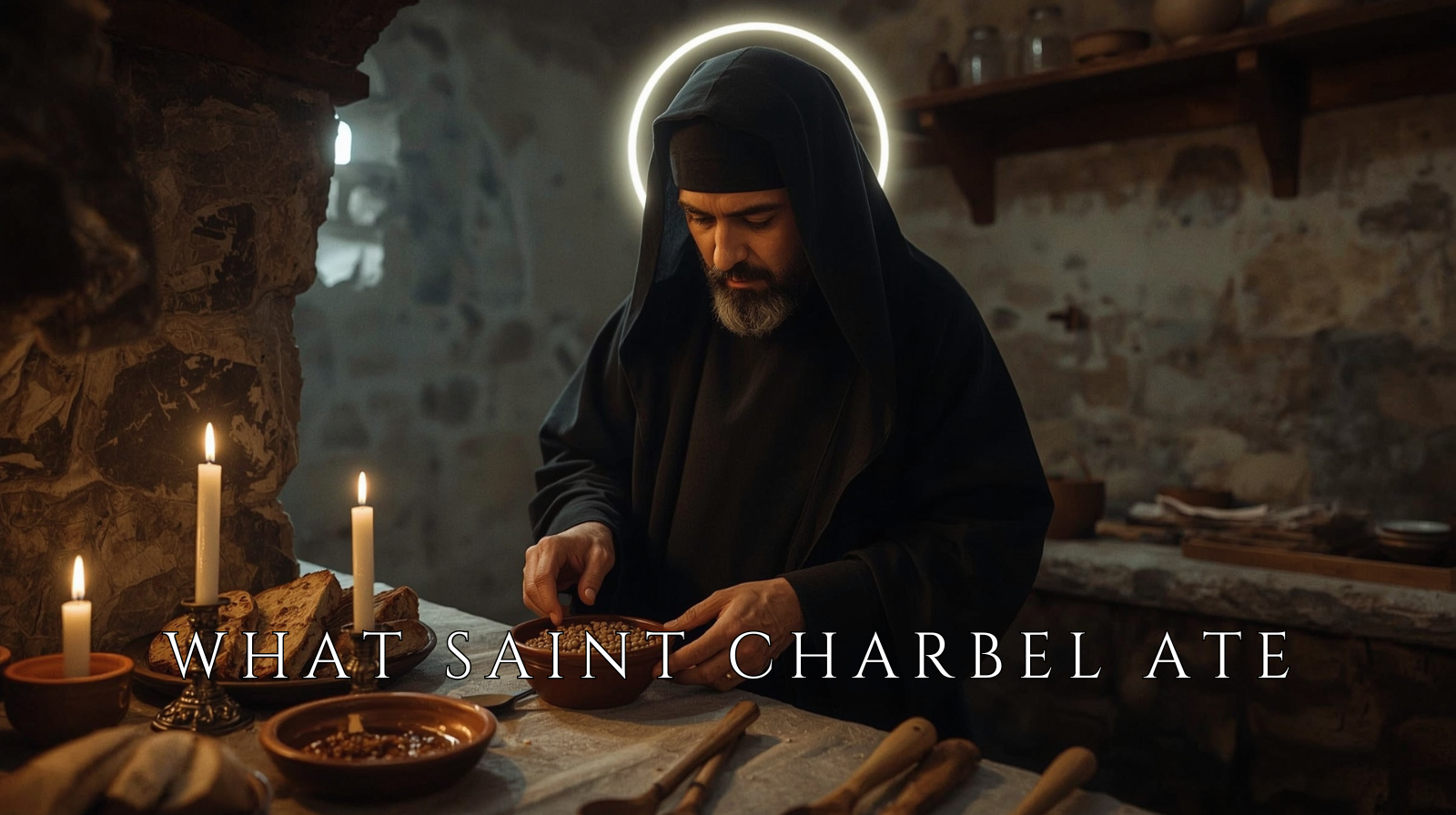 How Saint Charbel Ate — and Why His Simplicity Still Heals Hearts ...