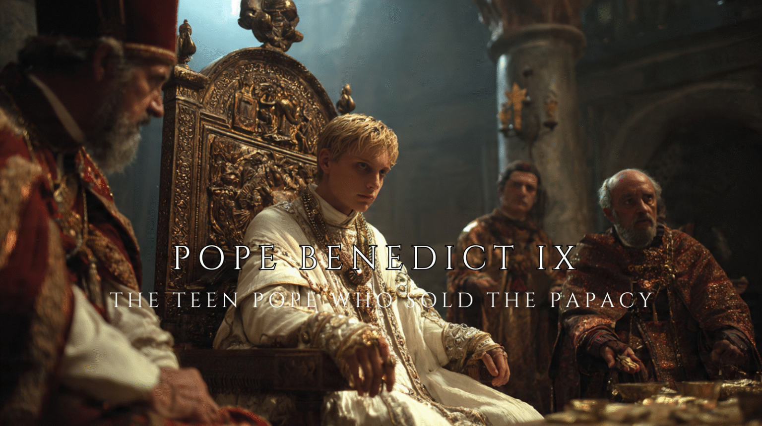 Pope Benedict IX — The Teen Pope Who Sold the Papacy - Asking Him